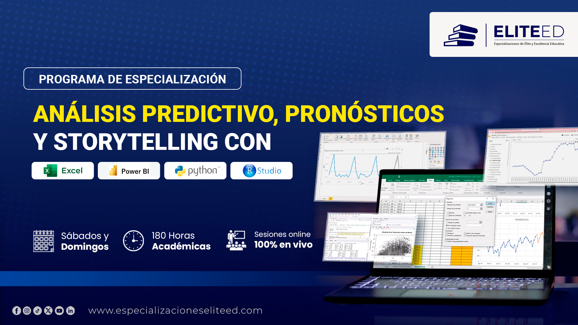 Programa de Especialización en Análisis Predictivo, Pronósticos y ...