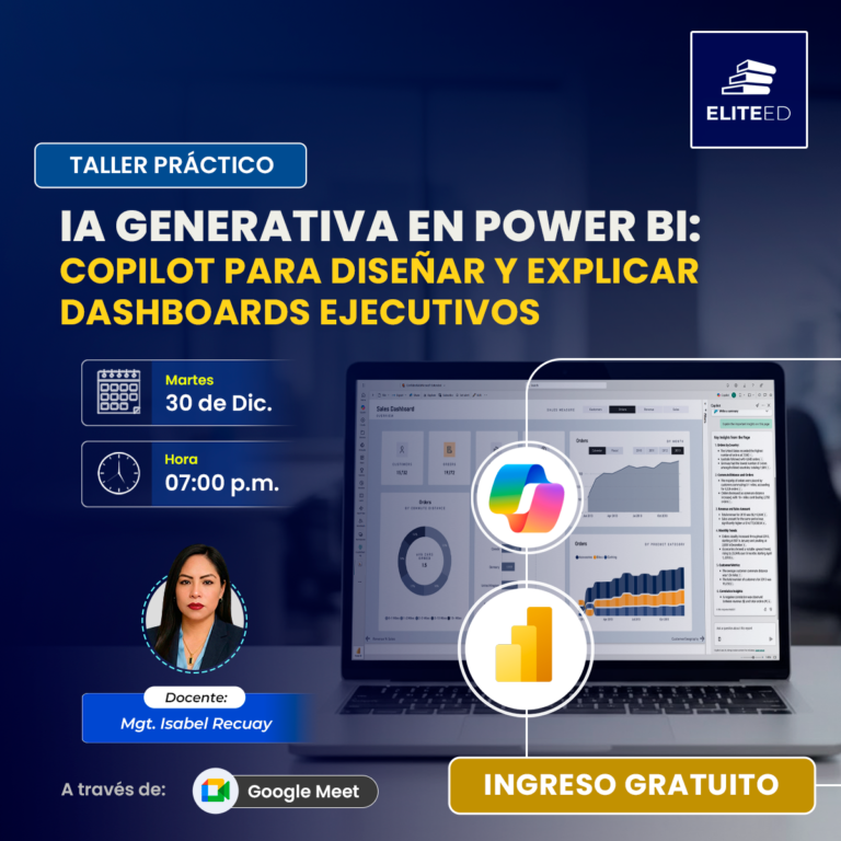 IA Generativa en Power BI: Copilot Para Diseñar y Explicar Dashboards ...
